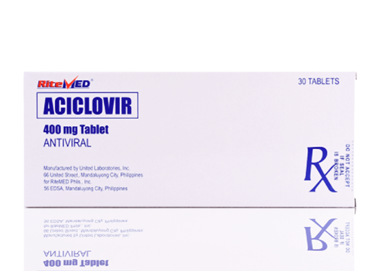 RITEMED Aciclovir 400mg Tablet 30's price in the Philippines | MedsGo ...
